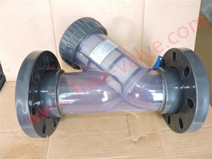 Y filter strainer, Transparant UPVC Y Type Filter Strainer ,UPVC T type ...