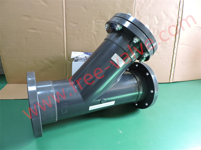 Transparent UPVC Y Type Filter strainer ,UPVC Y type filter strainer ...